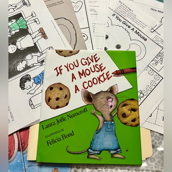 Scholastic | Toys | If You Give A Mouse A Cookie Book Reading Unit ...